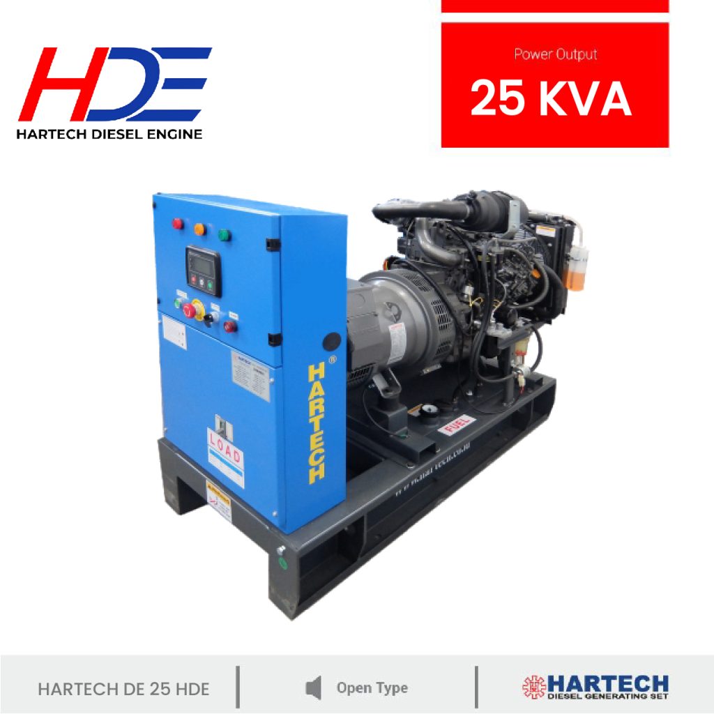 Jual Hartech Diesel Engine 25KVA Open Type (HTG184F)